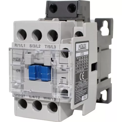 CONTATOR TRIP 22A/AC3 110VCA 1NA+1NF CT22-E5-311 I19733 001.393 - Solution Automation