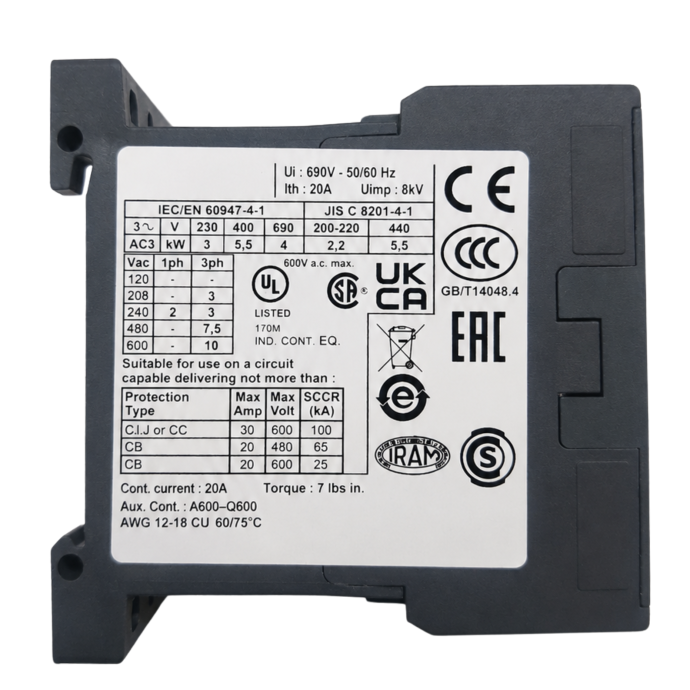 CONTATOR TRIOLAR TESYS K 12A 1NA 220VCA LC1K1210M7 001.117 - Solution ...